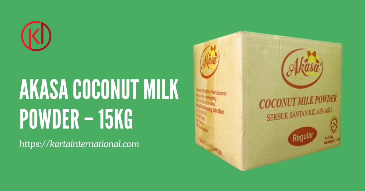 Akasa Coconut Milk Powder – 15KG - Karta International Sdn Bhd